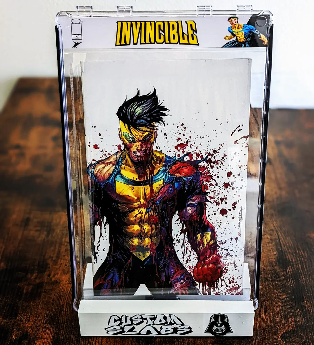 (case and label only) Invincible Custom Slab! – Custom Slabs and comics