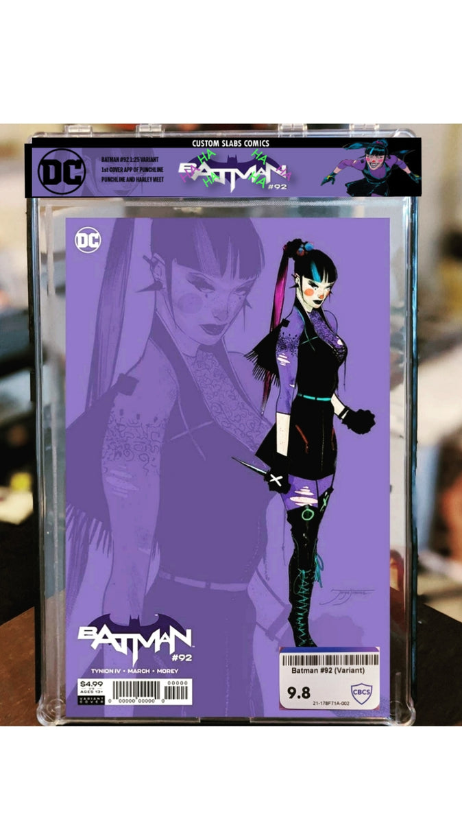 (Case and label only) Punchline Custom Slab! – Custom Slabs and comics