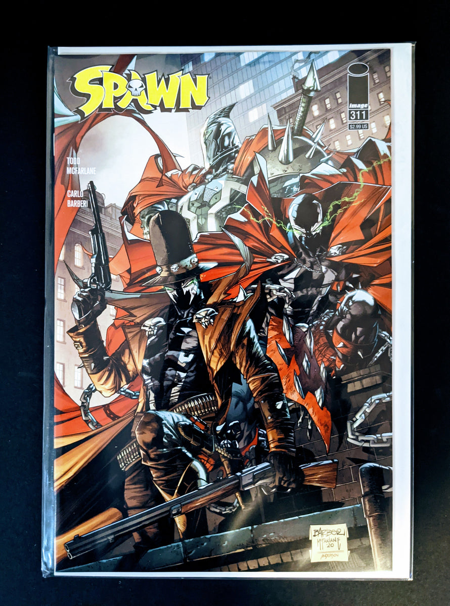 Spawn #311 – Custom Slabs and comics